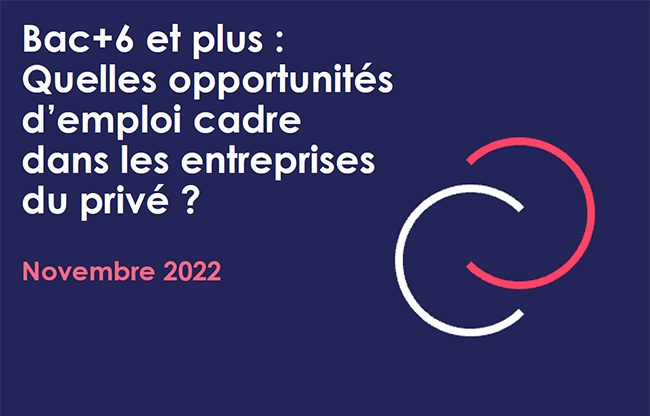 Bac+6 et plus : quelles opportunités d’emploi cadre dans les ...