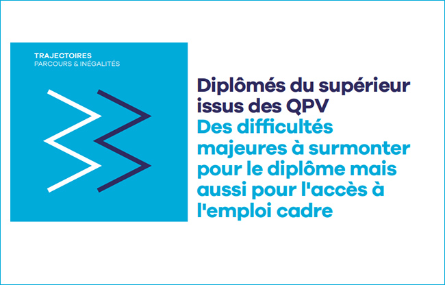 Diplômés du supérieur issus des QPV